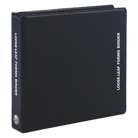 Jj Keller Forms Binder, Hard Surface, Black 11730 | Zoro