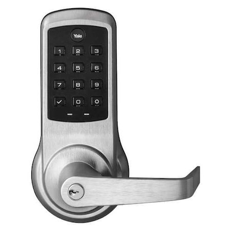 Yale Nextouch Electronic Keyless Lock, Push Button AU-NTB612-NR-626 | Zoro