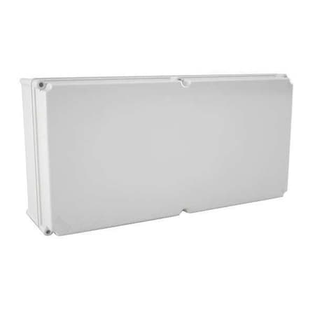 Hubbell Stahlin Fiberglass Enclosure, 4X, Hinged HW-S28148HPWW | Zoro