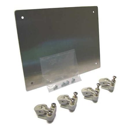 Wiegmann Swing Panel Kit, 12 Gangs, Aluminum HW-P1210SPK | Zoro