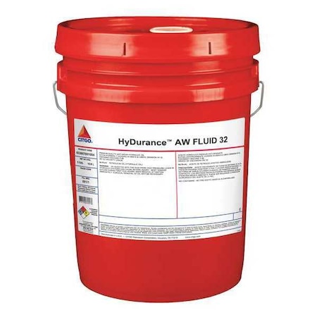 Citgo 5 gal Pail, Hydraulic Oil, 32 ISO Viscosity 633607001004 | Zoro