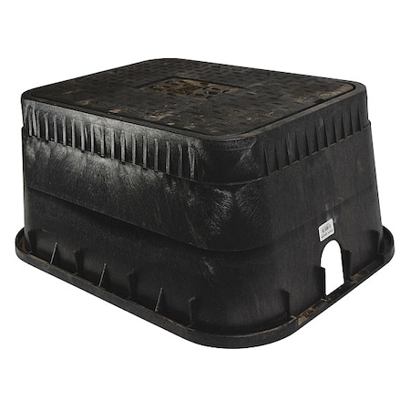 Nds Meter Box, Rectangular, 12-5/16"Hx15-3/4"W D1200-DICIR | Zoro