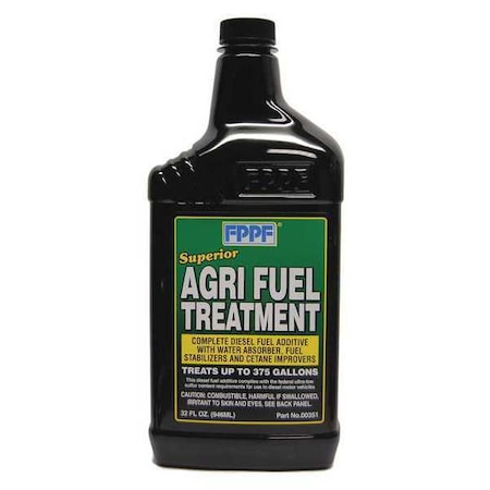 Fppf Multi-Purpose Diesel Fuel Treatment, 32oz. 00351 | Zoro