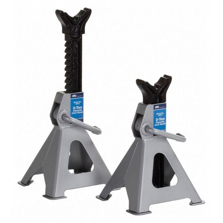 Otc Jack Stands, 3 tons Lifting Capacity, PK2 5372 | Zoro