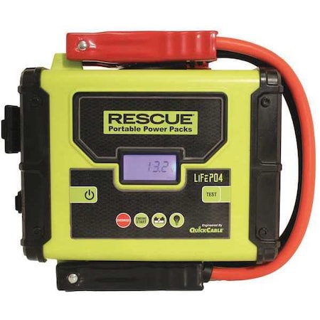 Rescue Portable Battery Charger, Automatic, Boosting, Charging ...