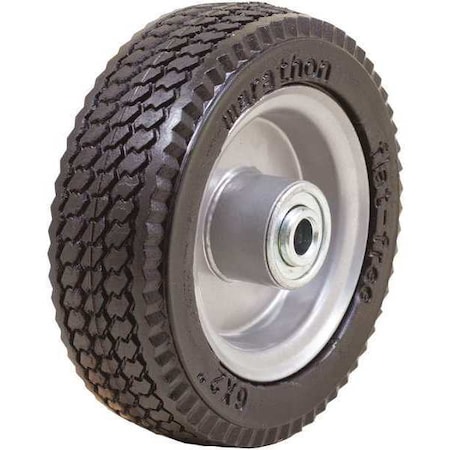 Zoro Select Solid Wheel, Sawtooth, 100 lb. Load Rating 53CM52 | Zoro