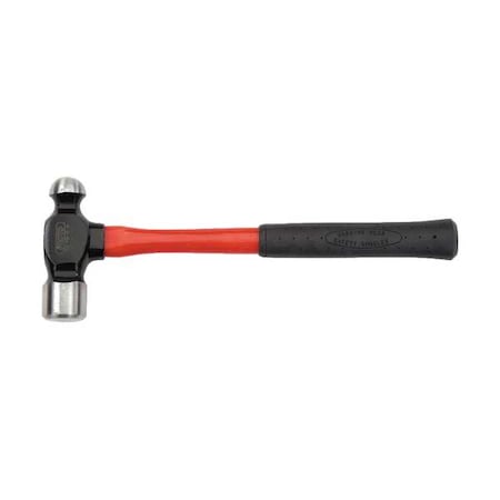 Proto 32 oz. Ball Peen Hammer, 15-1/4" Fiberglass Handle J1332PGD | Zoro