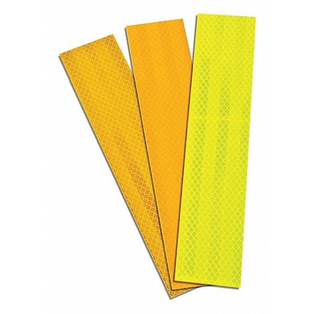 3M Reflective Tape, Polyester, 1 ft. L, PK10 983-23/3924S | Zoro