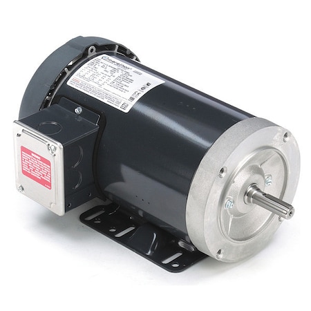 Marathon 3-Phase General Purpose Motor, 3 HP, 56HC Frame, 230/460V AC ...