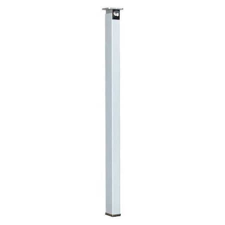 Detex Keyed Removable Mullion, Satin SS, 96" L 90KR x 8FT | Zoro