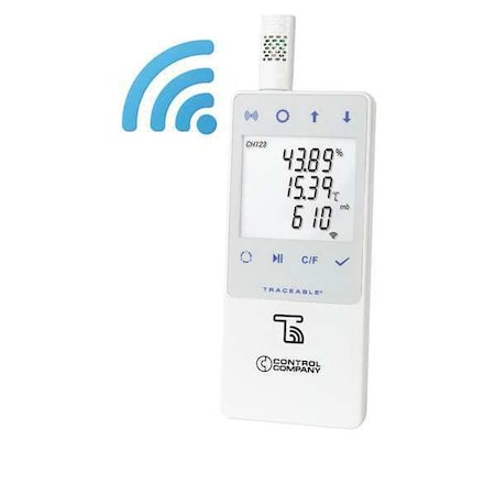 Traceable Data Logging Barometer, 32deg to 131deg.F 6529 | Zoro