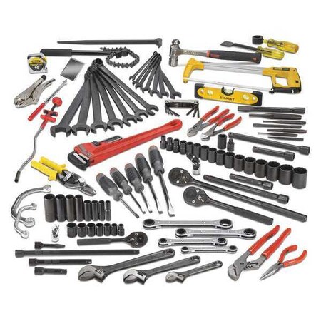 Proto Master Tool Set, Technician, 107 pcs. JTS-0107RRBX1A | Zoro