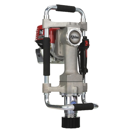 Rhino Tool Multi Pro Post Driver, 44 lb., 4-Cycle, 26" H 301002 | Zoro