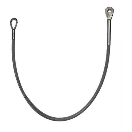 Loos Cable Assembly, Galvanized Steel, Coated CT-G64NAAD-0480 | Zoro