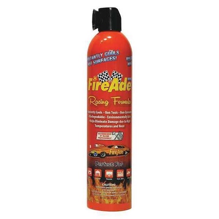 Fireade Fire Extinguishing Spray (aerosol can), Foam, 1.5 lb 22FA2K ...