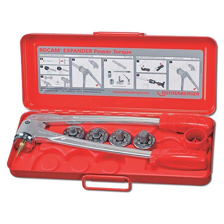 Rothenberger Pipe Expander Power Torque, Aluminum 12318 | Zoro