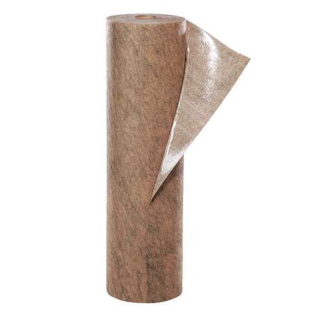 Pig Absorbent Roll, 8 gal, 3 ft x 100 ft, Grease, Oils, Water, Tan ...