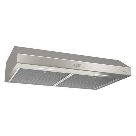 Broan Range Hood, Under Cabinet, Silver, 0.6A BCDF130SS | Zoro