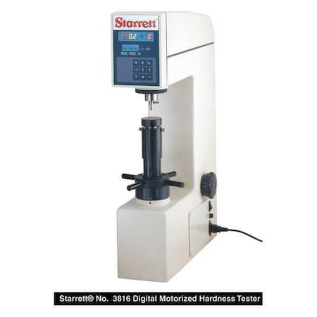 Starrett Benchtop Hardness Tester, Rockwell 3816B | Zoro