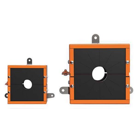 Sti Fire Barrier Pathway, Orange, 7-1/2" H, PR EZDR400 | Zoro