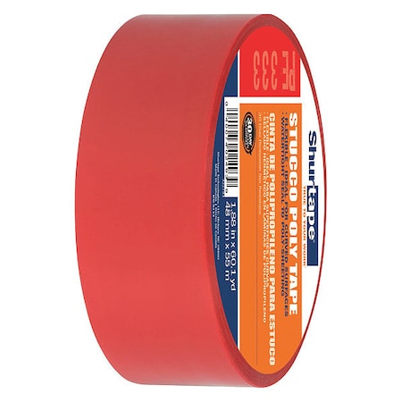Shurtape Painter's Tape, Red, 60 yd L, 1-7/8 in W 152434 | Zoro