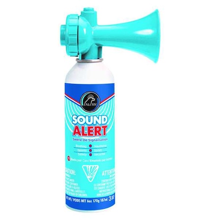 SOUND ALERT Personal Safety Horn, 120db, Plastic Horn, Height: 11 in ...