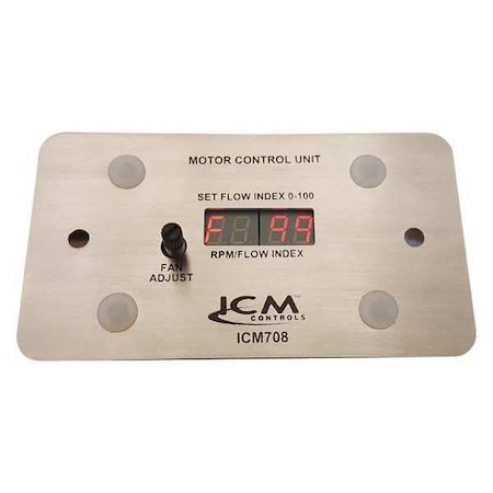 Icm Speed Control, Rotary, 0.1A, Silver ICM708 | Zoro