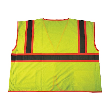 Condor High-Visibility Vest, Type R, ANSI Class 2, U-Block, Silver ...