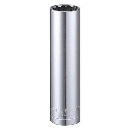 Westward WESTWARD 3/8 in Drive, 12mm Triple Square Metric, Socket, 12 ...