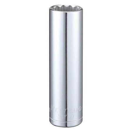 Westward WESTWARD 1/2 in Drive, 17mm Triple Square Metric Socket, 12 ...