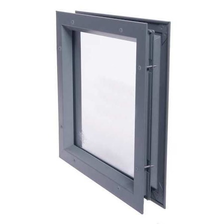 National Guard Lite Kit with Glass, Steel, 30" Opening H L-TG-1/4"-FRA ...