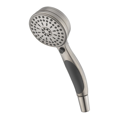 Delta 9-Setting Hand Shower, Stainless, Hand Shower 59424-SS-PK | Zoro