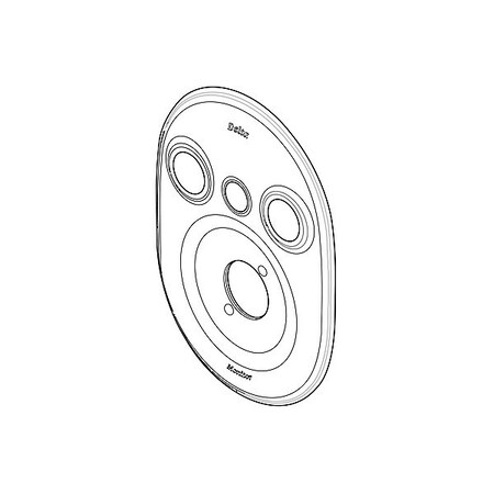 Delta Escutcheon, 18 Series RP34794 | Zoro