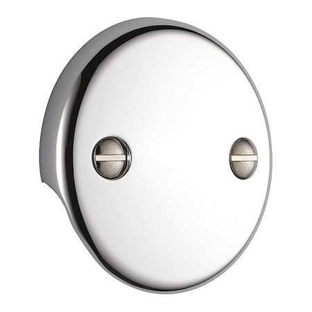 Delta Overflow, Plate - 2 Hole Tub Drain U2693-PK | Zoro