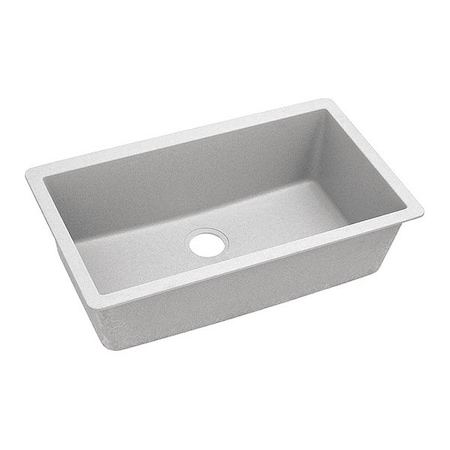 Elkay Sink, Undermount Mount, 0 Hole, White ELGRU13322WH0 | Zoro