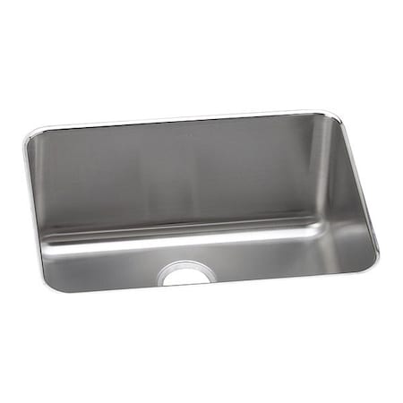 Elkay Sink, Undermount Mount, 0 Hole, Lustrous Satin ELUH231710 | Zoro