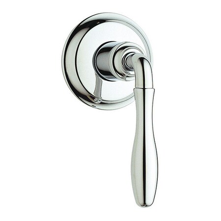 Grohe Volume Control Trim w/Lever Hndle, Chrome 19828000 | Zoro