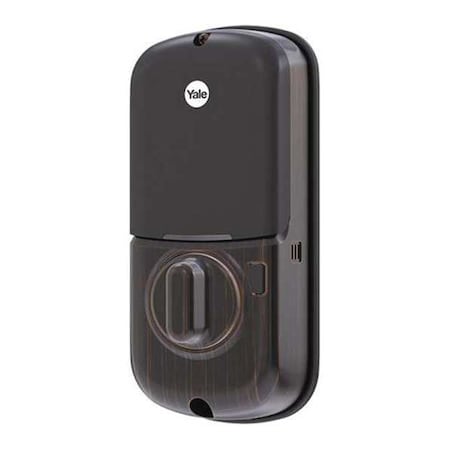 Yale Real Living Touch Screen Keypad, Cylindrical YRD446-NR-0BP | Zoro
