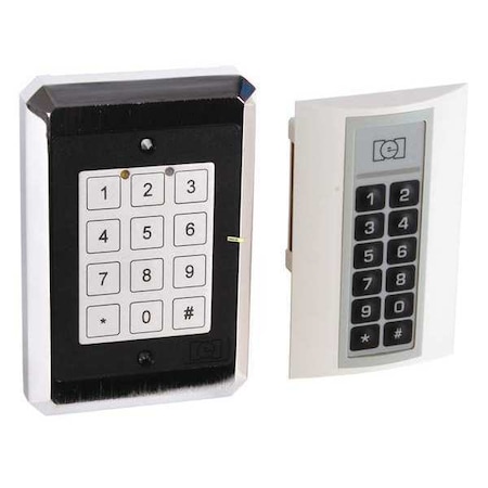 Linear Weather Resistant Keypad, 5-11/64" H 232FX | Zoro