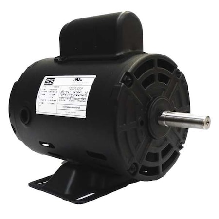 Weg Air Compressor Motor, 1/2 HP, Frame W56 13470996 | Zoro