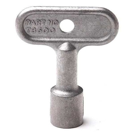 Jay R. Smith Manufacturing Hydrant Key, Aluminum, Silver 5619-PART03 | Zoro