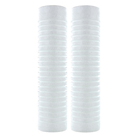 Trident Filter Cartridge, 7 gpm, 5 Micron, 2-1/2" O.D., 9 7/8 in H, 2 ...