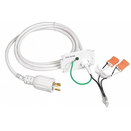 Columbia Lighting Cord Cable Kit, For High Bay Luminaires C6TL15-120 | Zoro