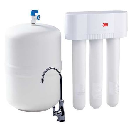 3M Reverse Osmosis System, 1/4" Pipe Size 04-04506 | Zoro