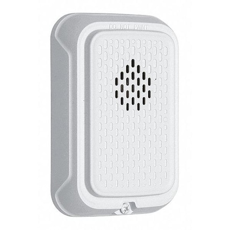 System Sensor Compact Horn, Marked Fire, White HGWL | Zoro