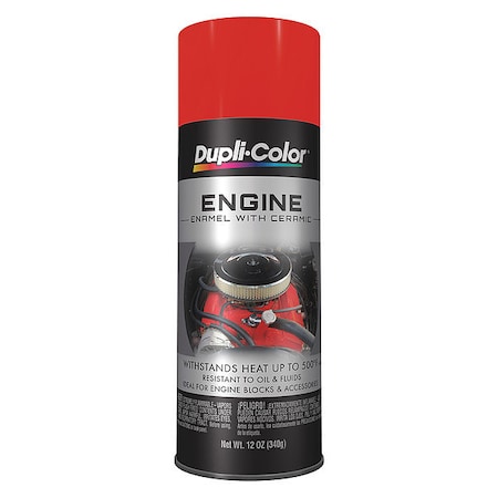 Dupli-Color 16 oz. Gloss Chevy Orange Engine Enamel EDE162007 | Zoro