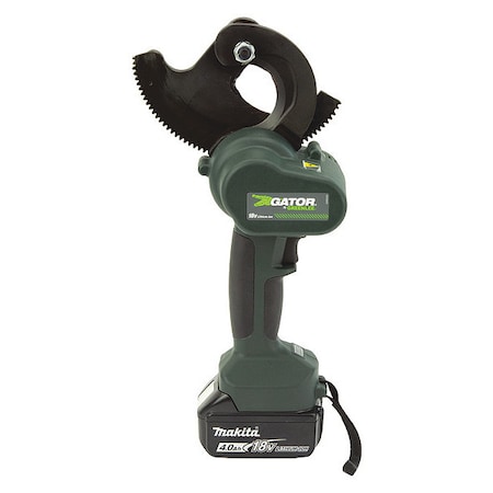 Greenlee Cordless Cable Cutter, 18.0 V, Li-Ion Battery, Gator(R) Tools ...