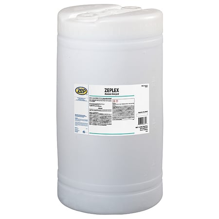 Zep High Efficiency Laundry Detergent Booster, 20 gal Drum, Liquid ...