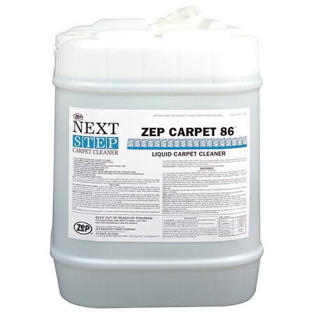 Zep Carpet Cleaner, Bucket, 5 gal, Carpet 86 129635 | Zoro