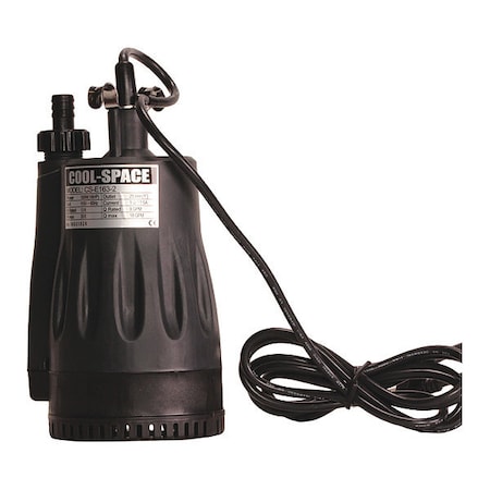 Cool-Space Pump w/ Built-In Low Water Shut Off CS-E163-2 | Zoro